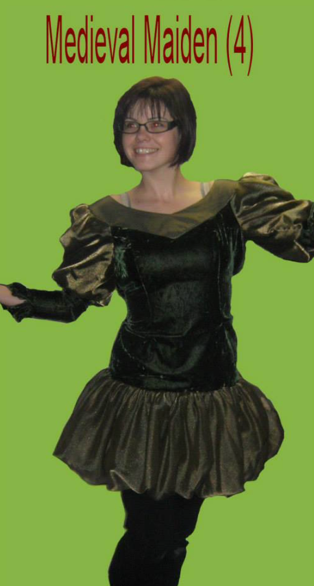 Medieval Maiden (4) - Costume Cave