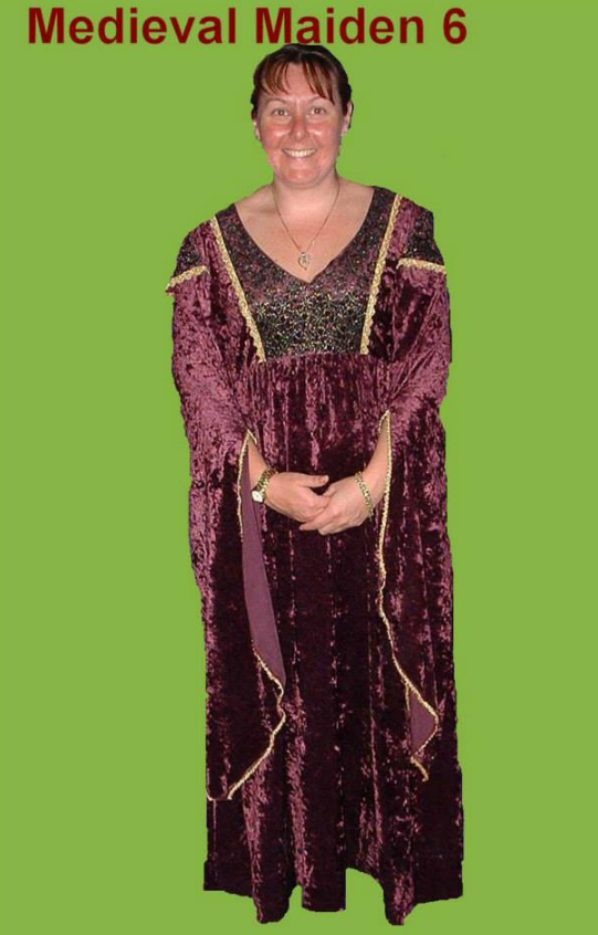 Medieval Maiden (6) - Costume Cave