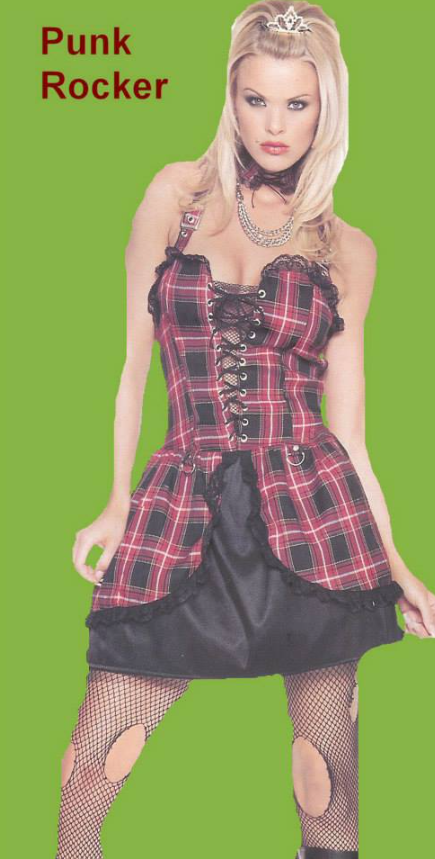 Punk Rocker (Female) - Costume Cave