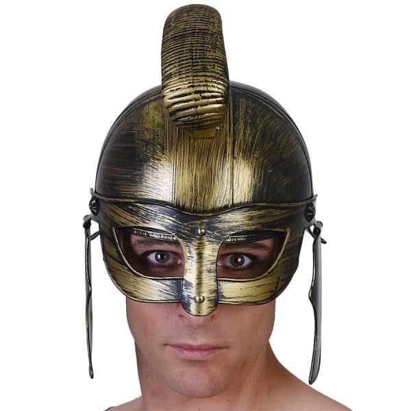 Roman Helmet Gold - Costume Cave