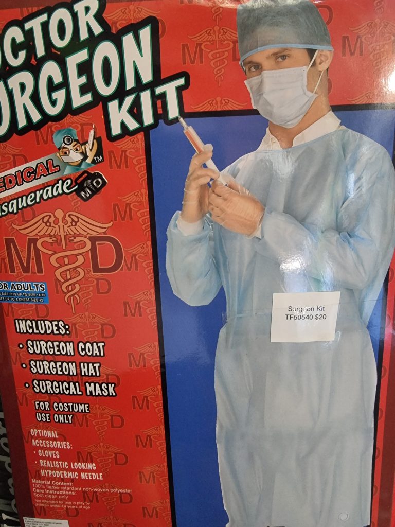 Doctor Surgeon Kit - Costume Cave