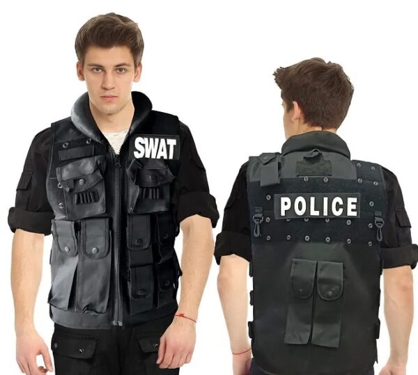 Swat Police Vest - Costume Cave